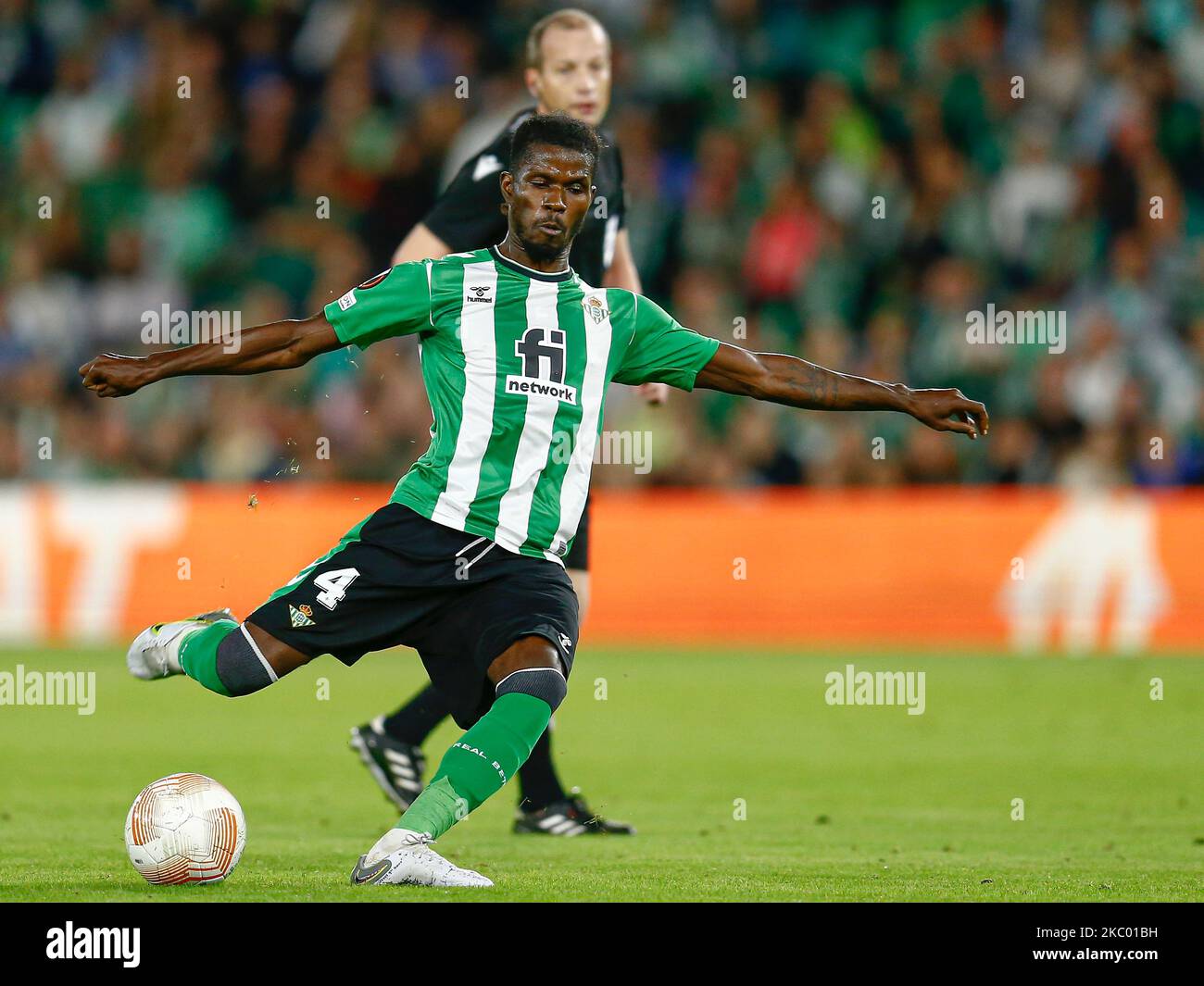 Paul Akouokou of Real Betis during the UEFA Europa League match between ...