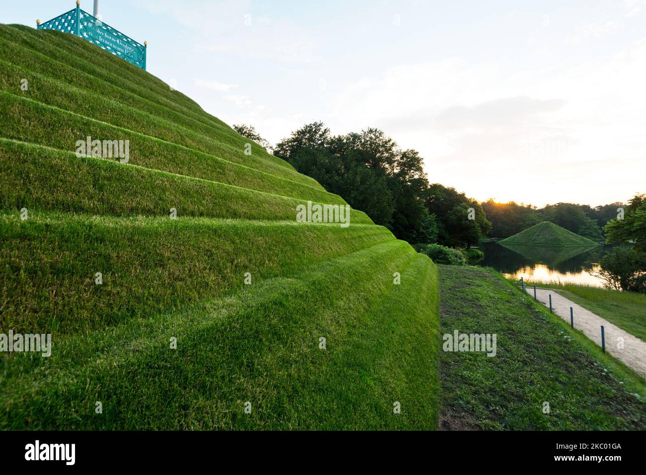 castle and park branitz, cottbus, germany Stock Photo - Alamy