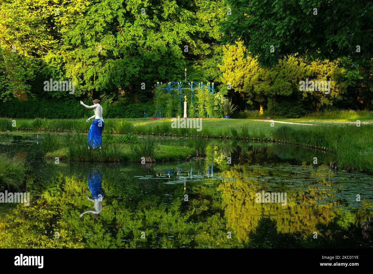 castle and park branitz, cottbus, germany Stock Photo - Alamy