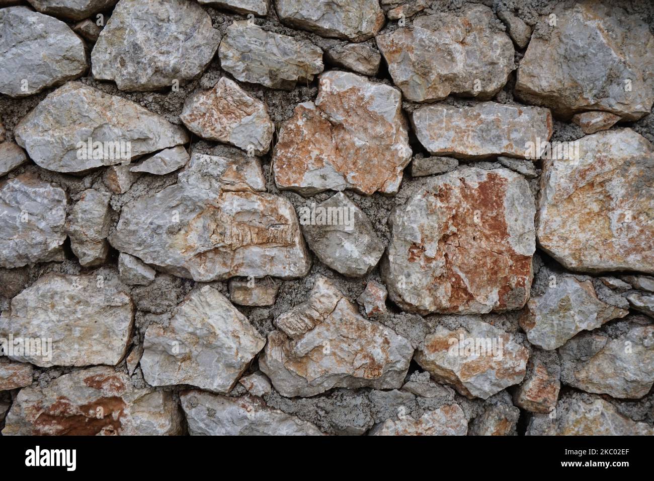 Stone Wall Texture, Seamless Texture Stone Wall. High Resolution Stock ...
