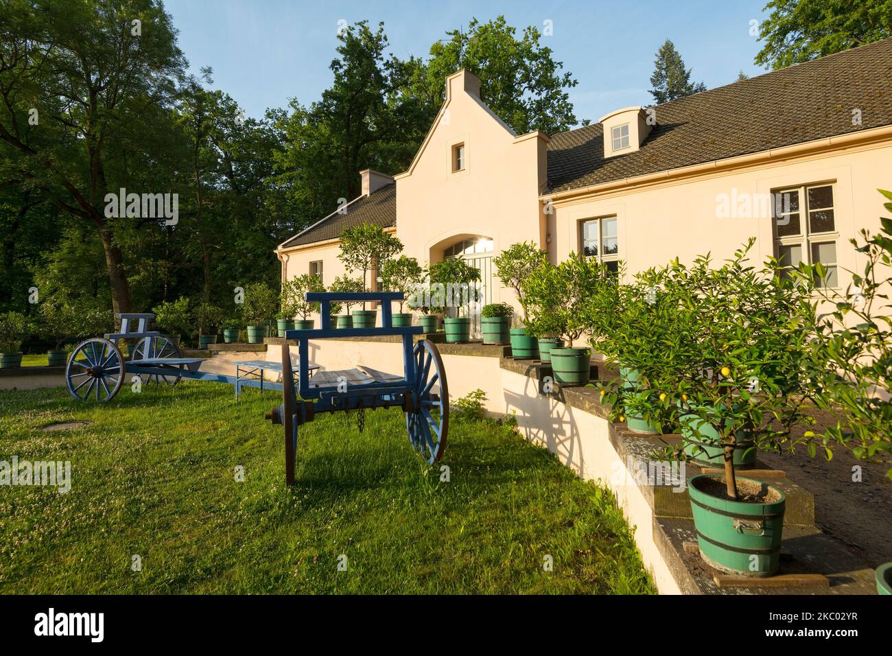 castle and park branitz, cottbus, germany Stock Photo - Alamy