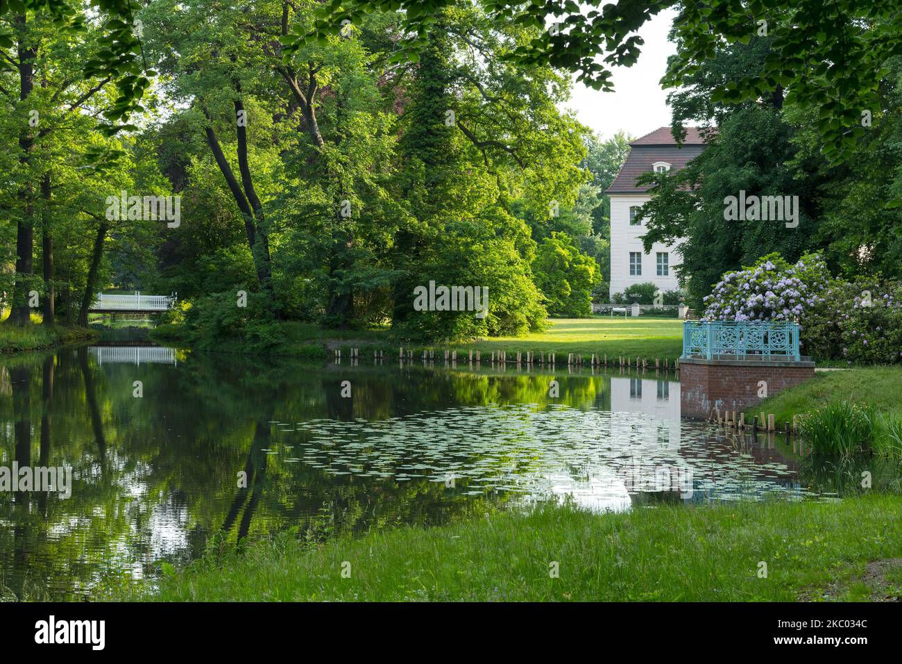 castle and park branitz, cottbus, germany Stock Photo - Alamy