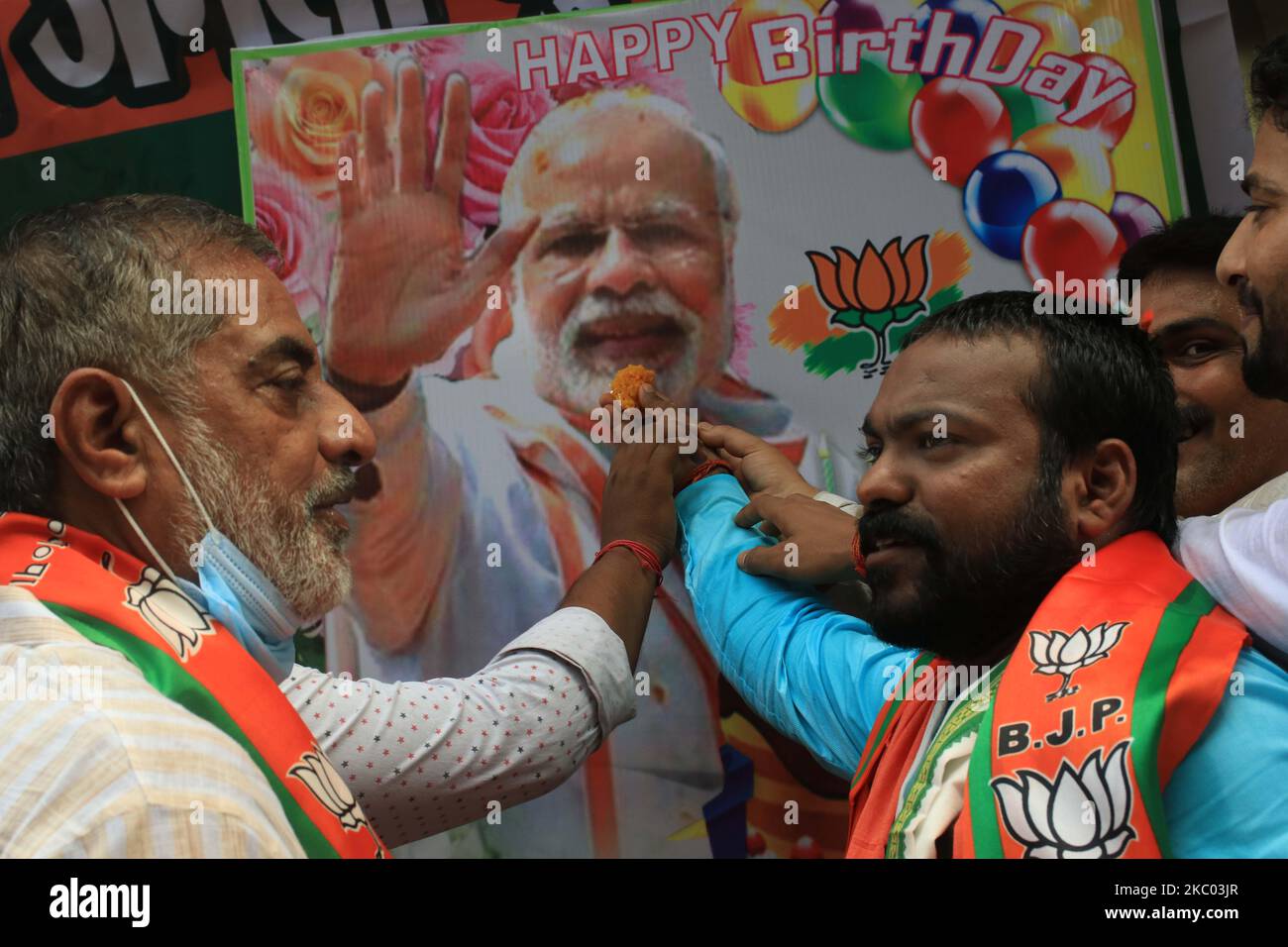 Modi's birthday hi-res stock photography and images - Alamy