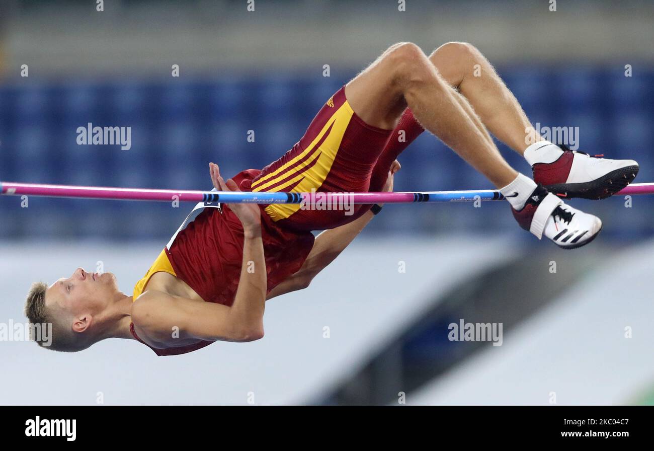 Matus Bubenik (SLO) competes in high jump men during the IAAF Diamond ...
