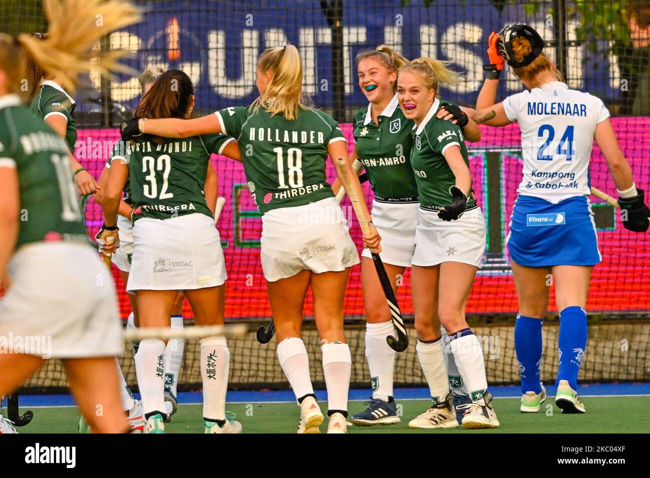 UTRECHT, 24-09-2022, SV Kampong, Hockey Hoofdklasse Dames, Seizoen 2022 ...