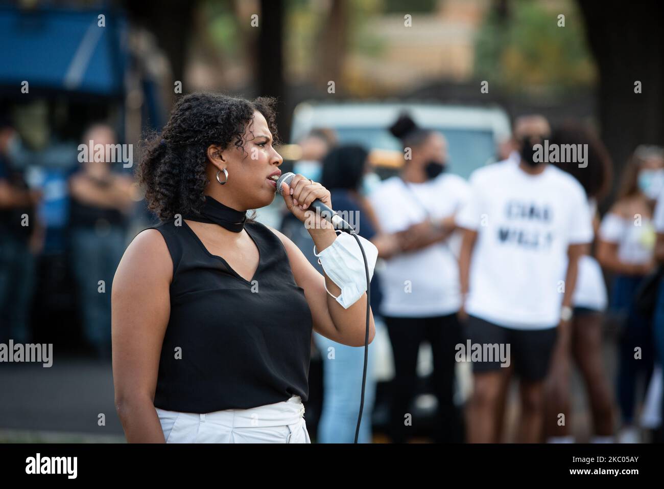People gather in Piazza San Giovanni to ask for justice and remember ...