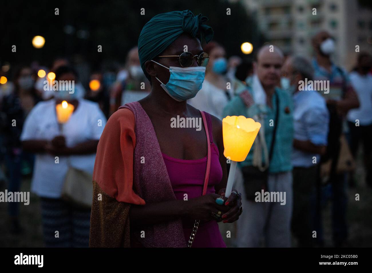 People gather in Piazza San Giovanni to ask for justice and remember ...
