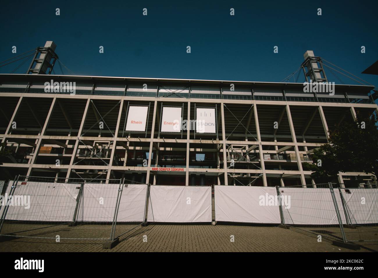Rhein energie stadion is seen as the number of infection cases are ...