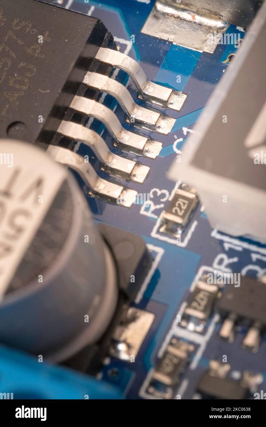 Close up circuit hi-res stock photography and images - Alamy