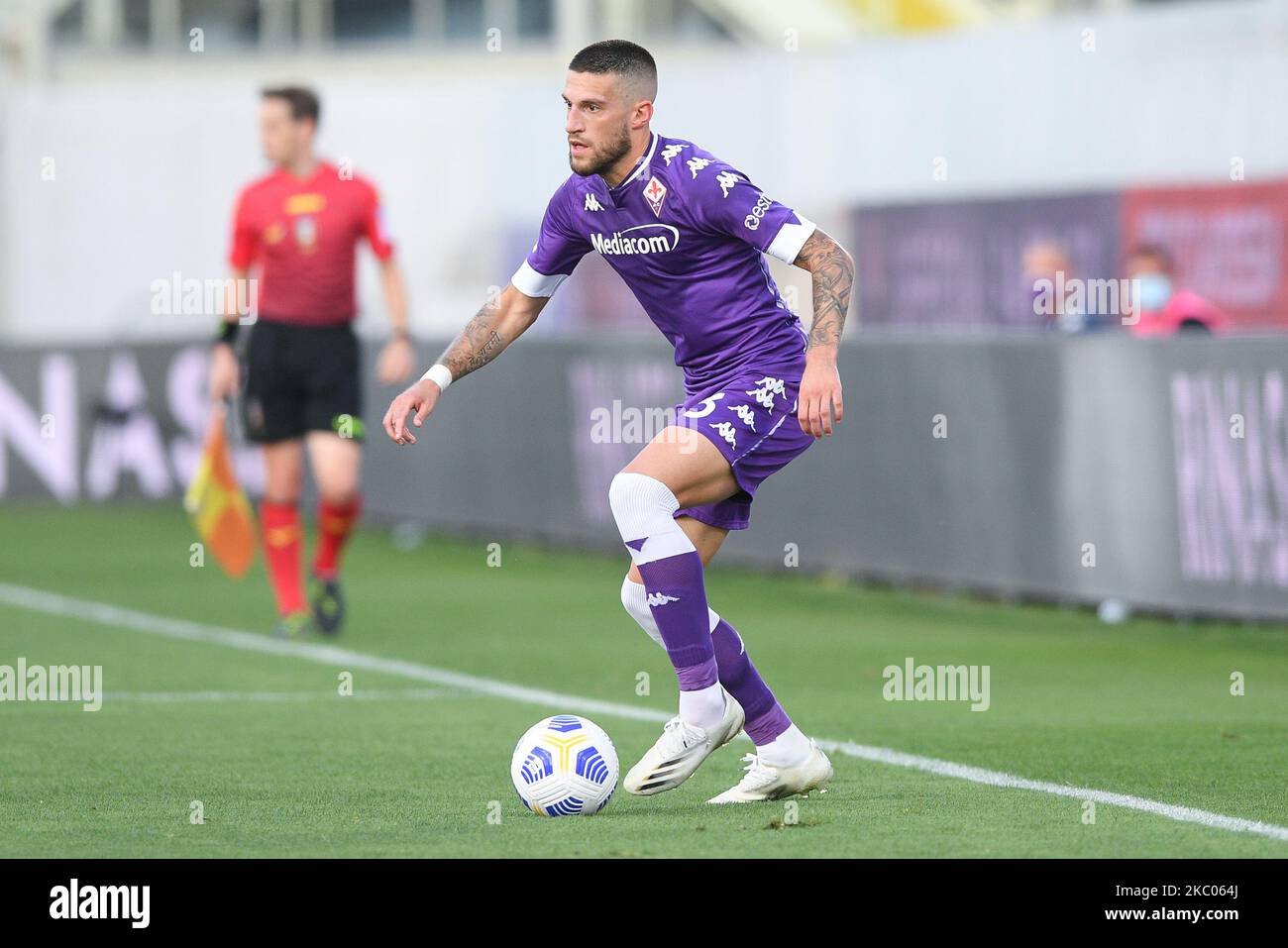 Cristiano Biraghi of ACF Fiorentina during the Serie A match between ...