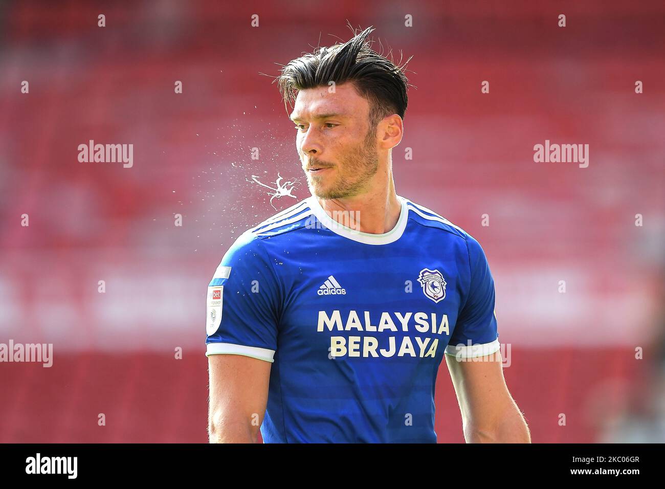 Kieffer moore of cardiff city hi-res stock photography and images - Alamy