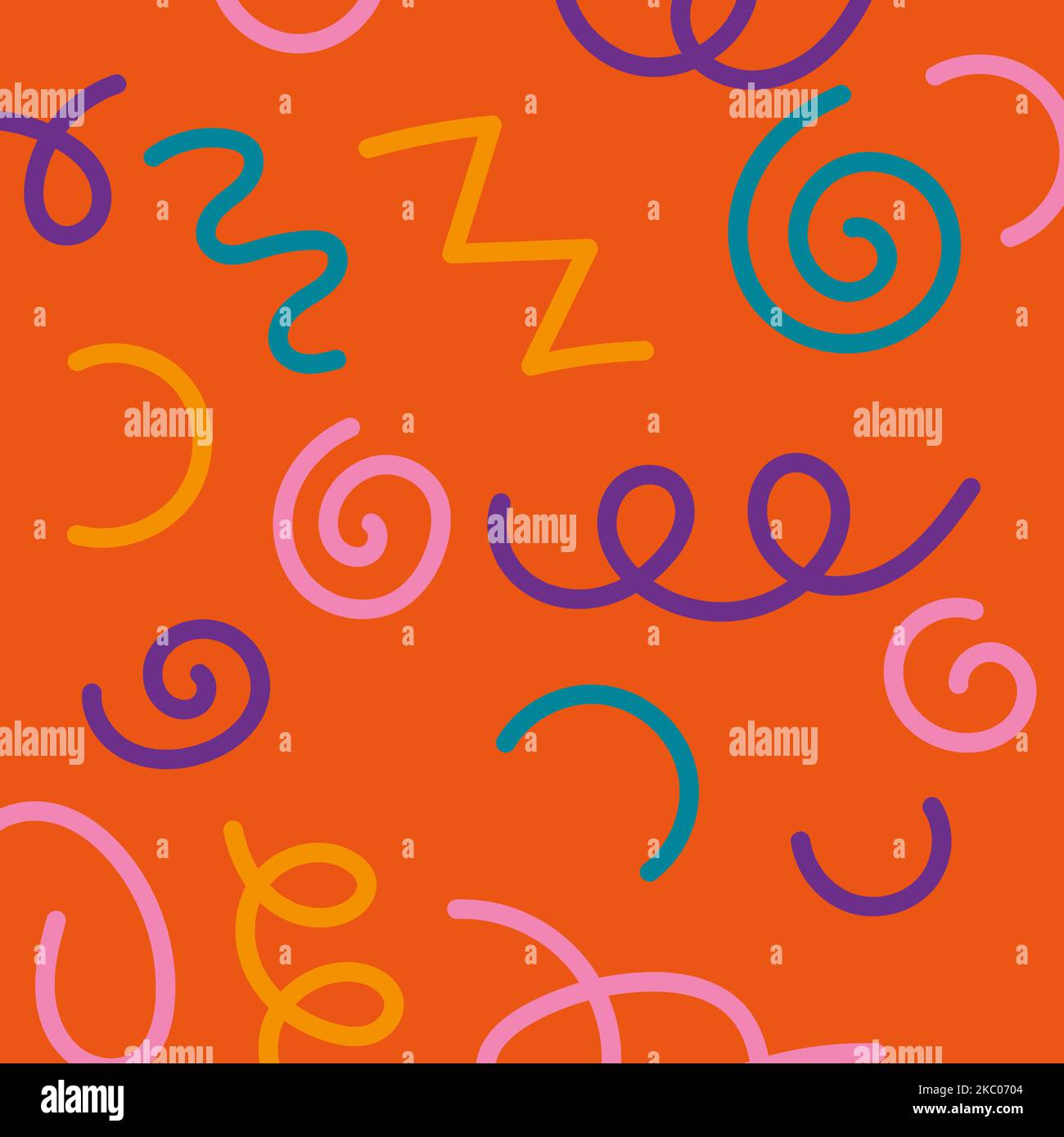 bright chaotic lines on an orange background Stock Vector Image & Art ... bright chaotic lines on an orange background Stock Vector Image & Art ...
