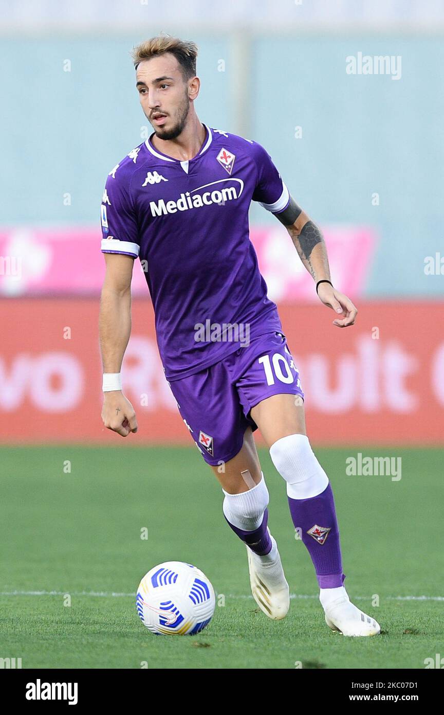 Gaetano Castrovilli of ACF Fiorentina during the Serie A match between ...