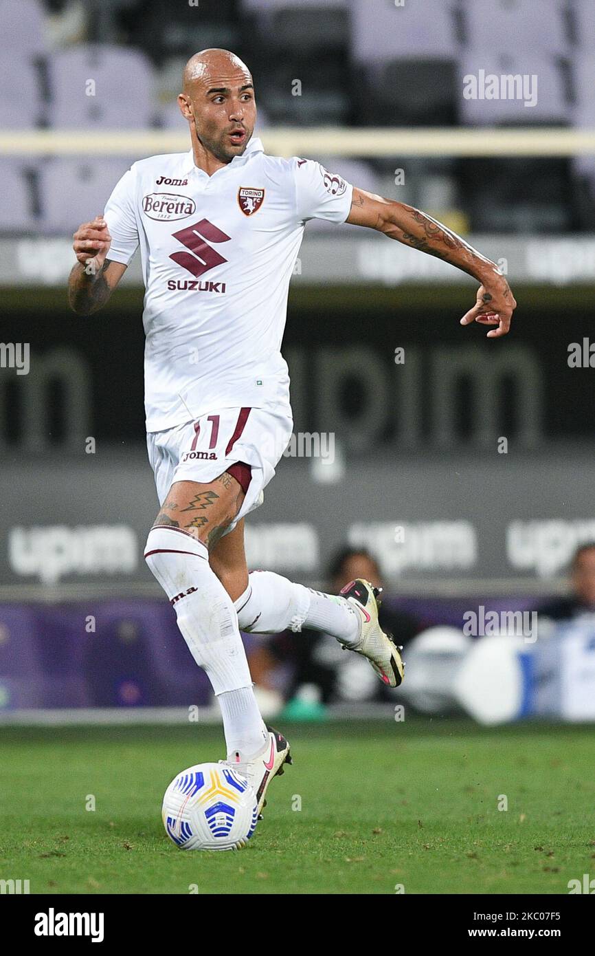 Simone Zaza of Torino FC during the Serie A match between Fiorentina ...