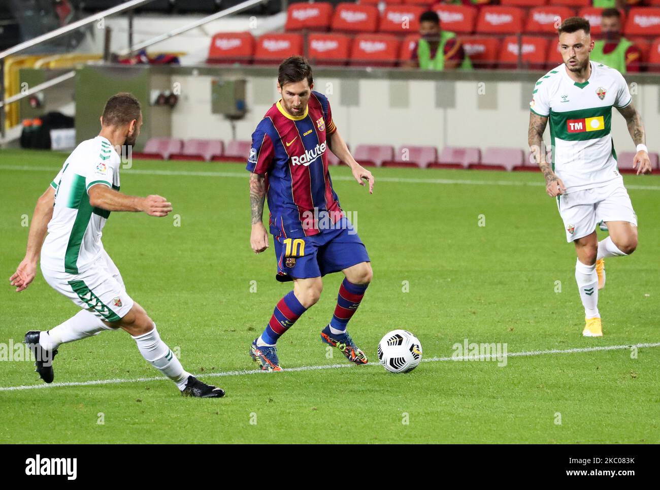 Leo Messi during the Joan Gamper Trophy match between FC Barcelona and ...