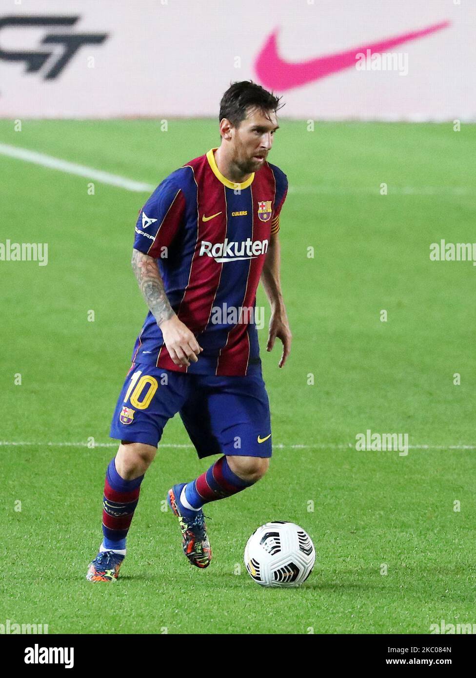 Leo Messi during the Joan Gamper Trophy match between FC Barcelona and ...