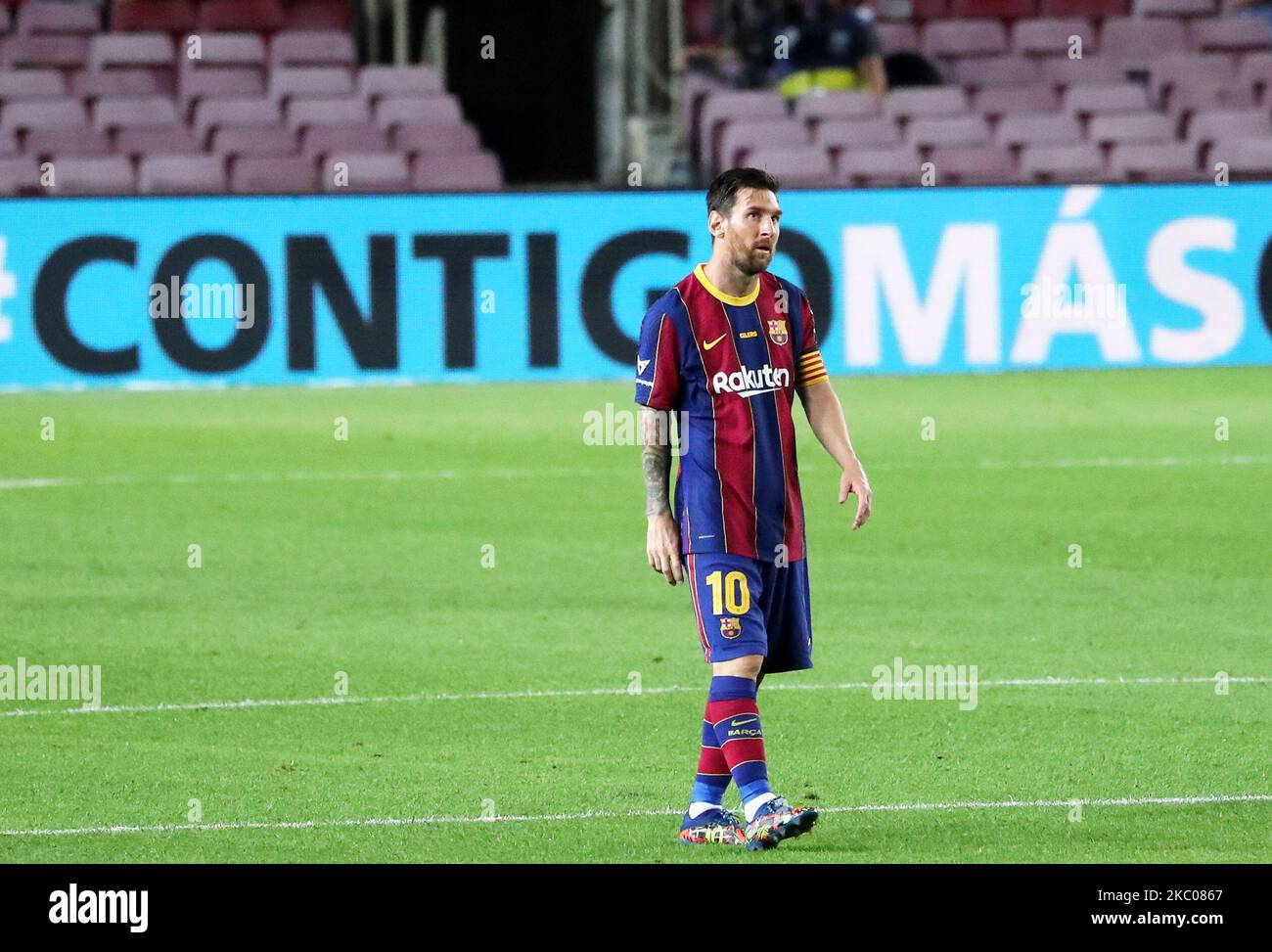 Leo Messi during the Joan Gamper Trophy match between FC Barcelona and ...