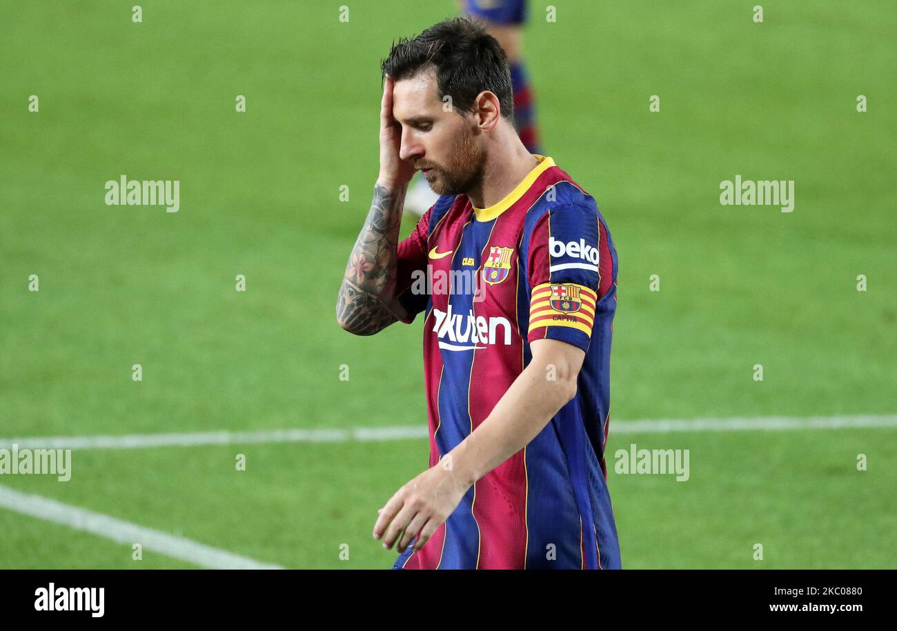 Leo Messi during the Joan Gamper Trophy match between FC Barcelona and ...