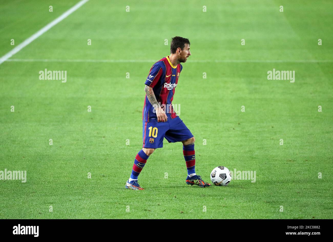 Leo Messi during the Joan Gamper Trophy match between FC Barcelona and ...