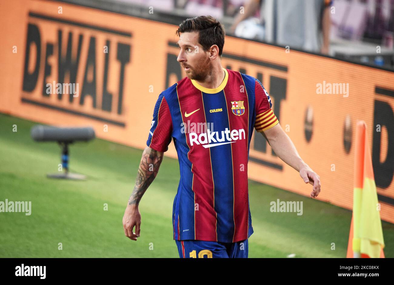 Leo Messi during the Joan Gamper Trophy match between FC Barcelona and ...