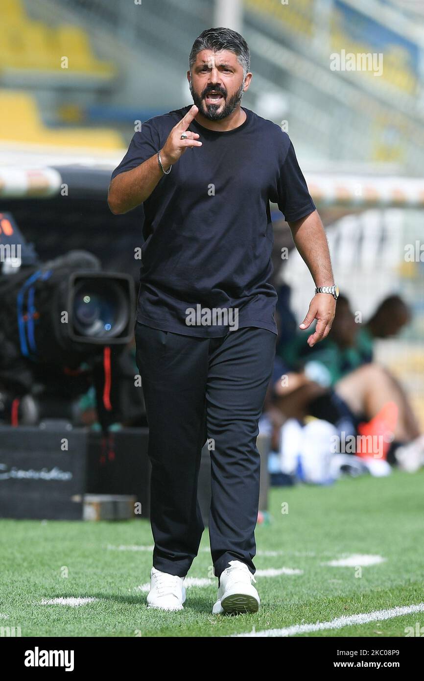 Gennaro Gattuso manager of SSC Napoli during the Serie A match between ...