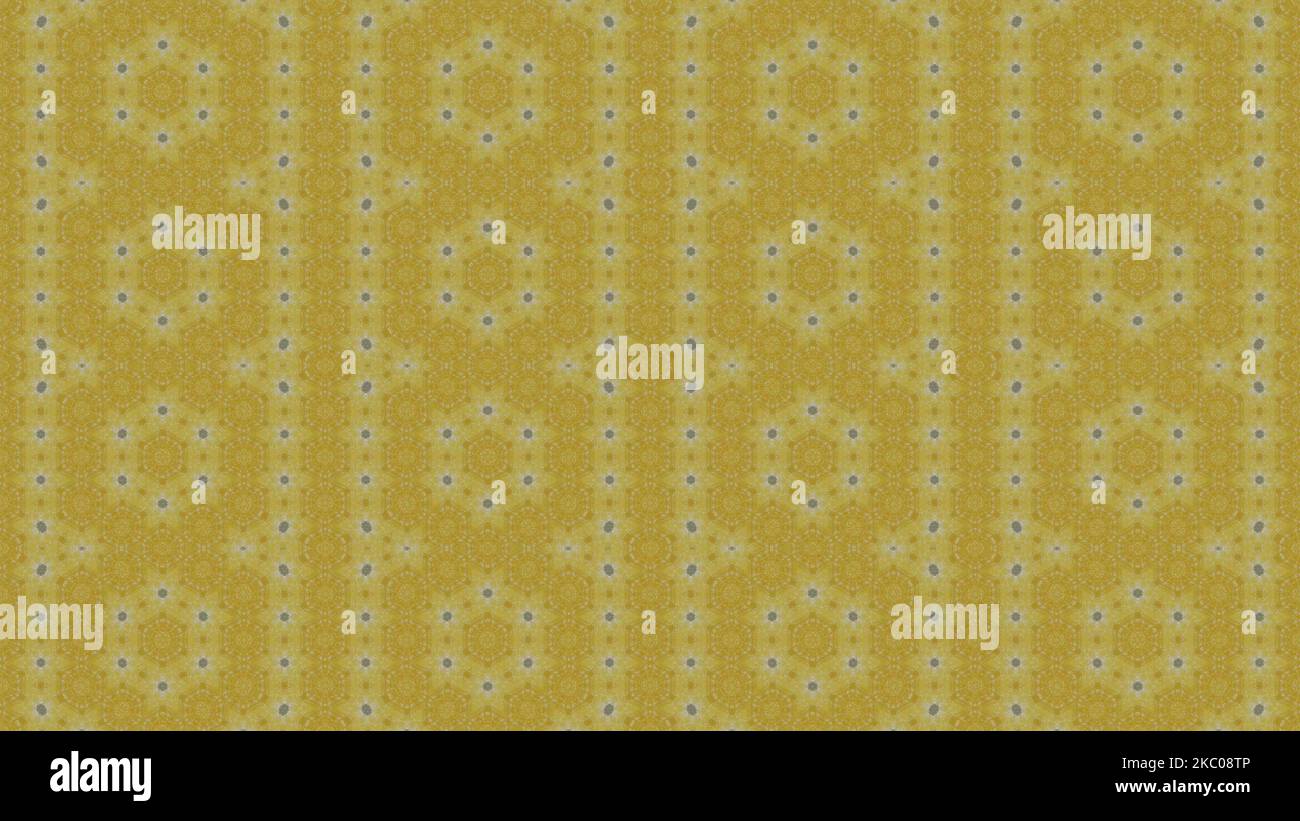 The yellow floral ethnic style seamless pattern for textile and design ...