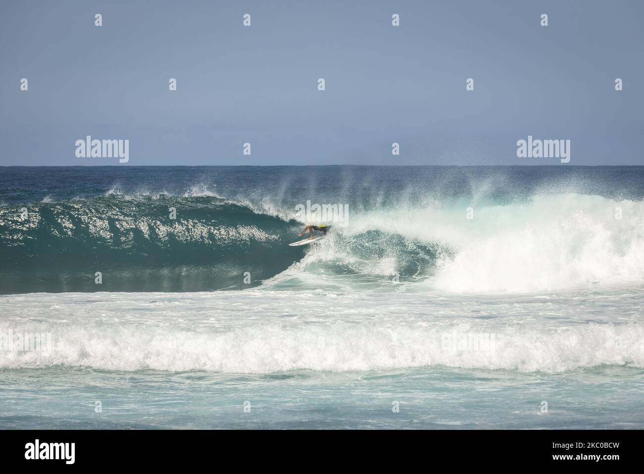People practice surf in Isabela, Puerto Rico, on September 20, 2020 ...