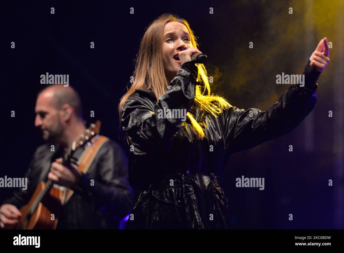 Kristina Pelakova, professionally known as Kristína, a Slovak singer ...