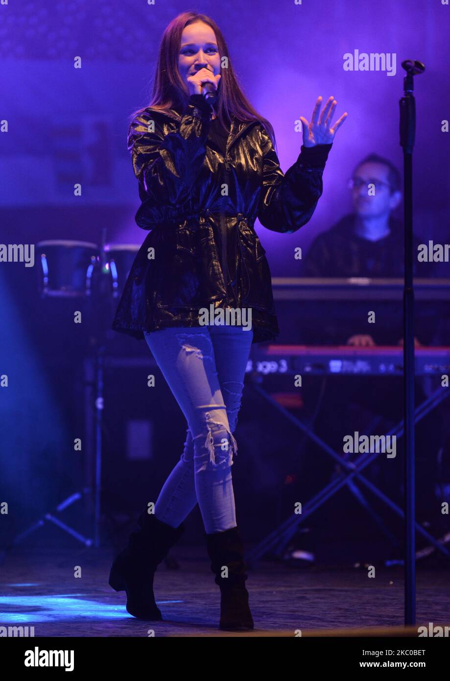 Kristina Pelakova, professionally known as Kristína, a Slovak singer ...