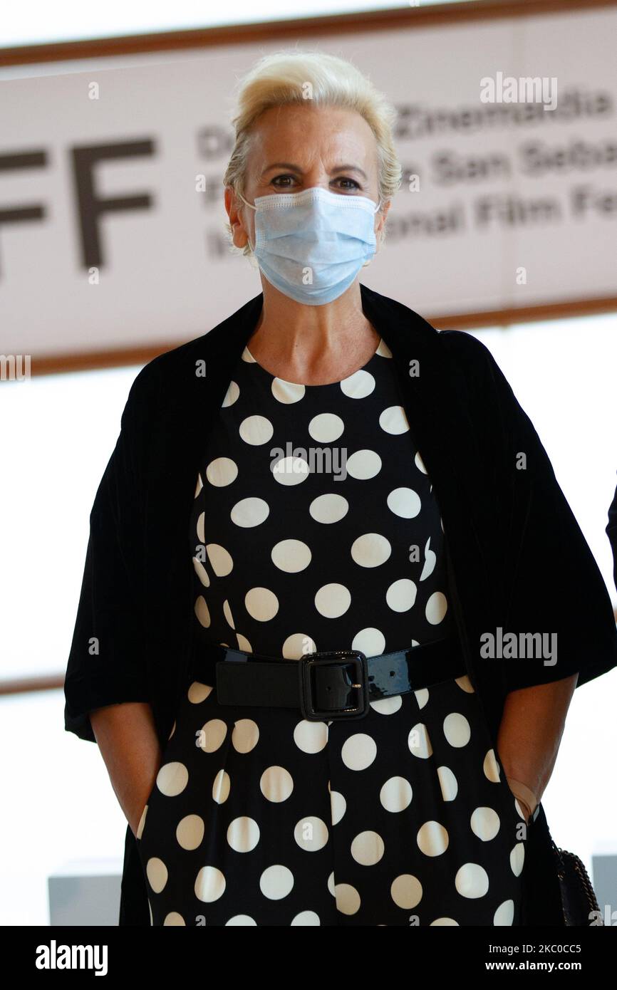 Elena Irureta attends 'Patria' photocall during the 68th San Sebastian ...