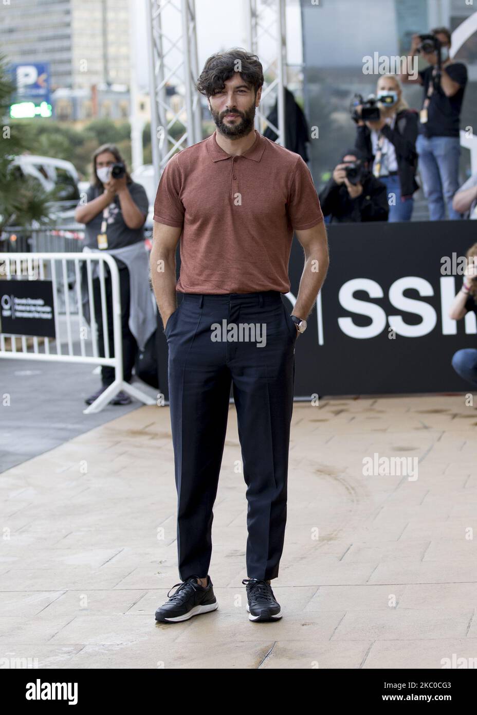 Javier Rey, arrives at San Sebastian Film Festival on September 19 ...