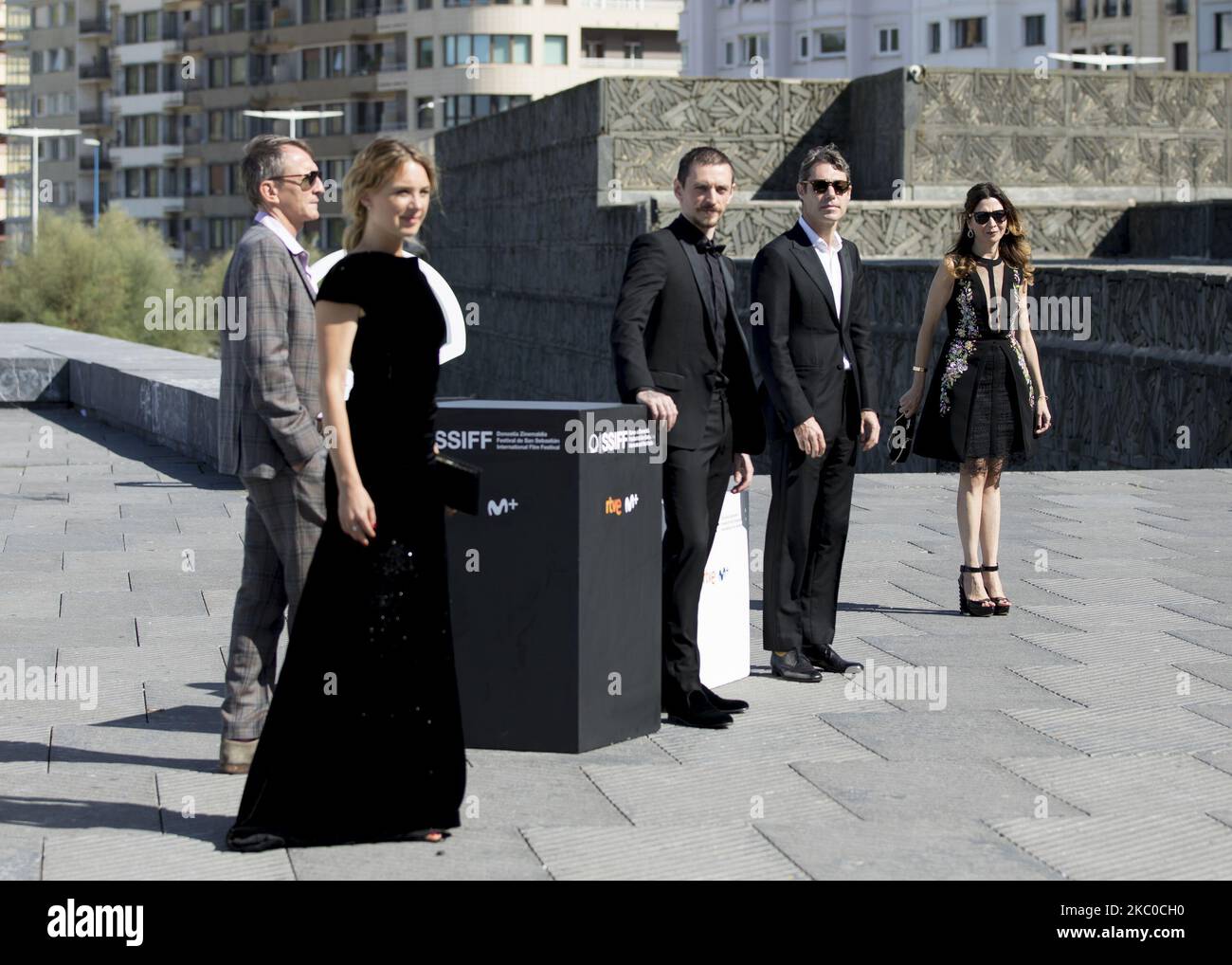 Danielle Arbid, Laetitia Dosch, Sergei Polunin, attend 'Passion Simple ...