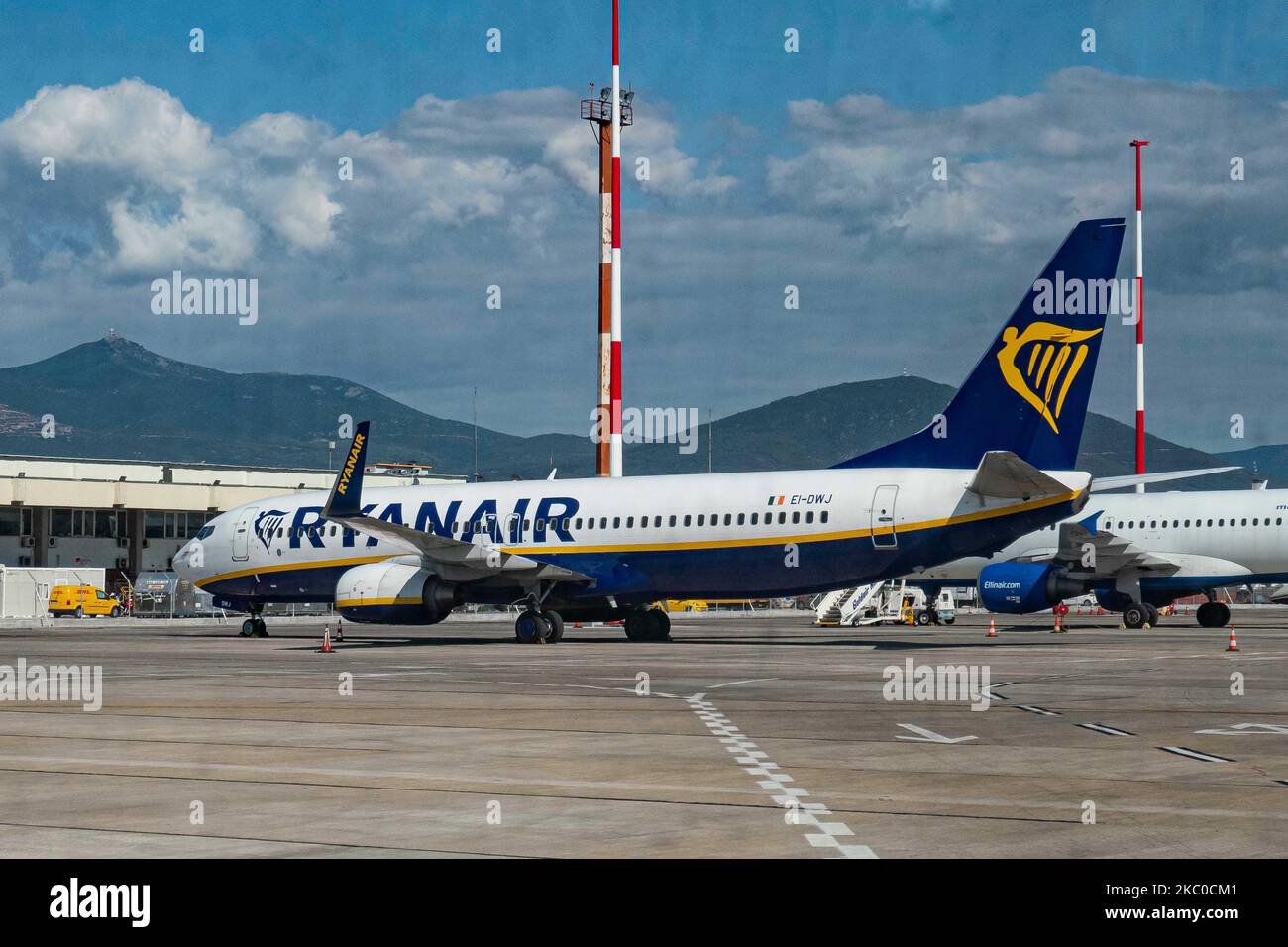 Aerial view dublin international airport hi-res stock photography and ...