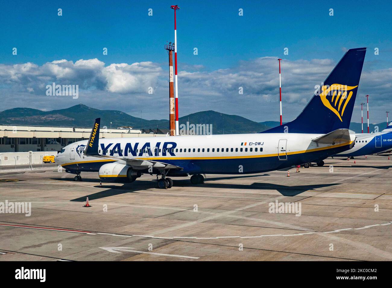 Aerial view dublin international airport hi-res stock photography and ...