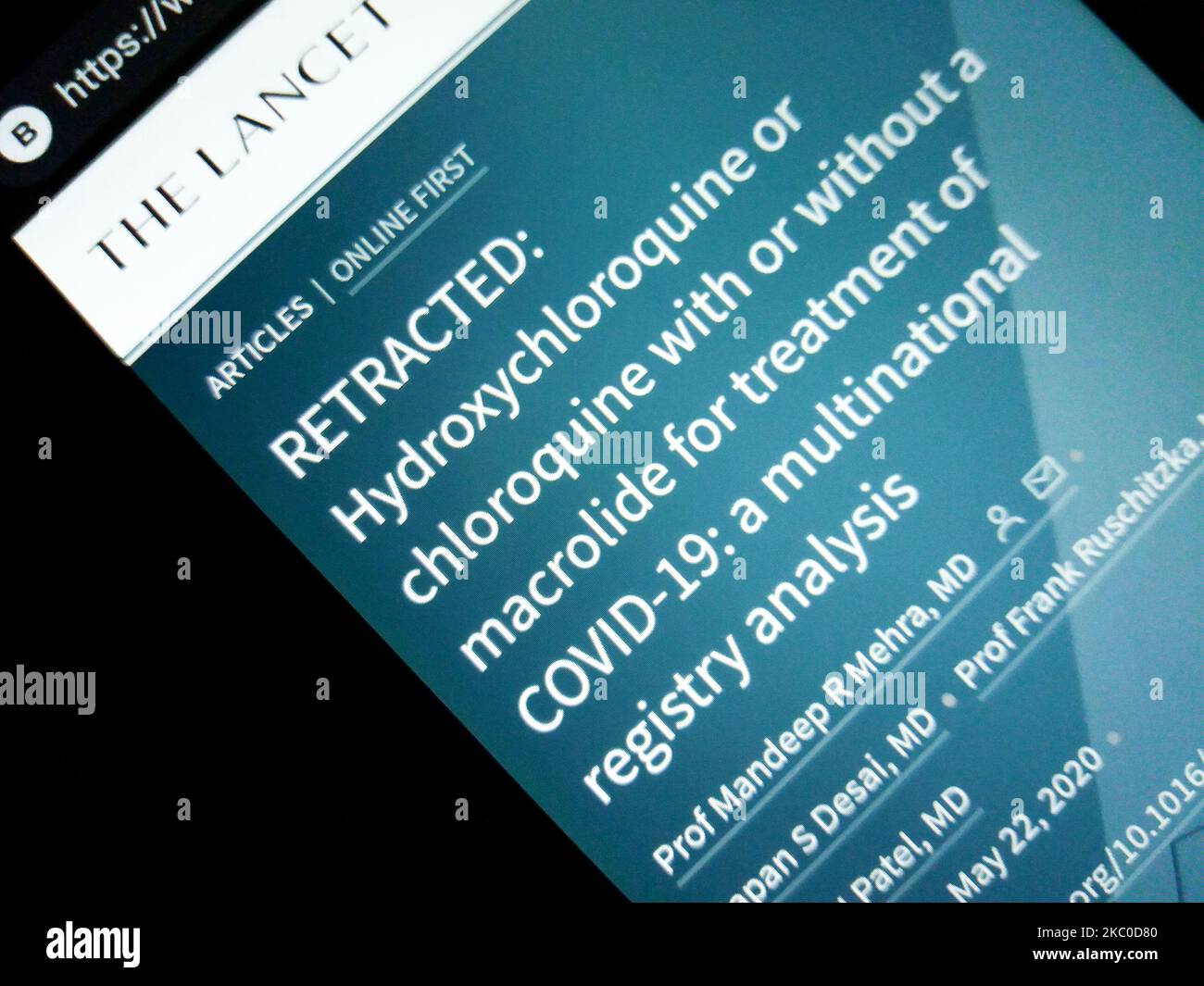Retracted study hi-res stock photography and images - Alamy