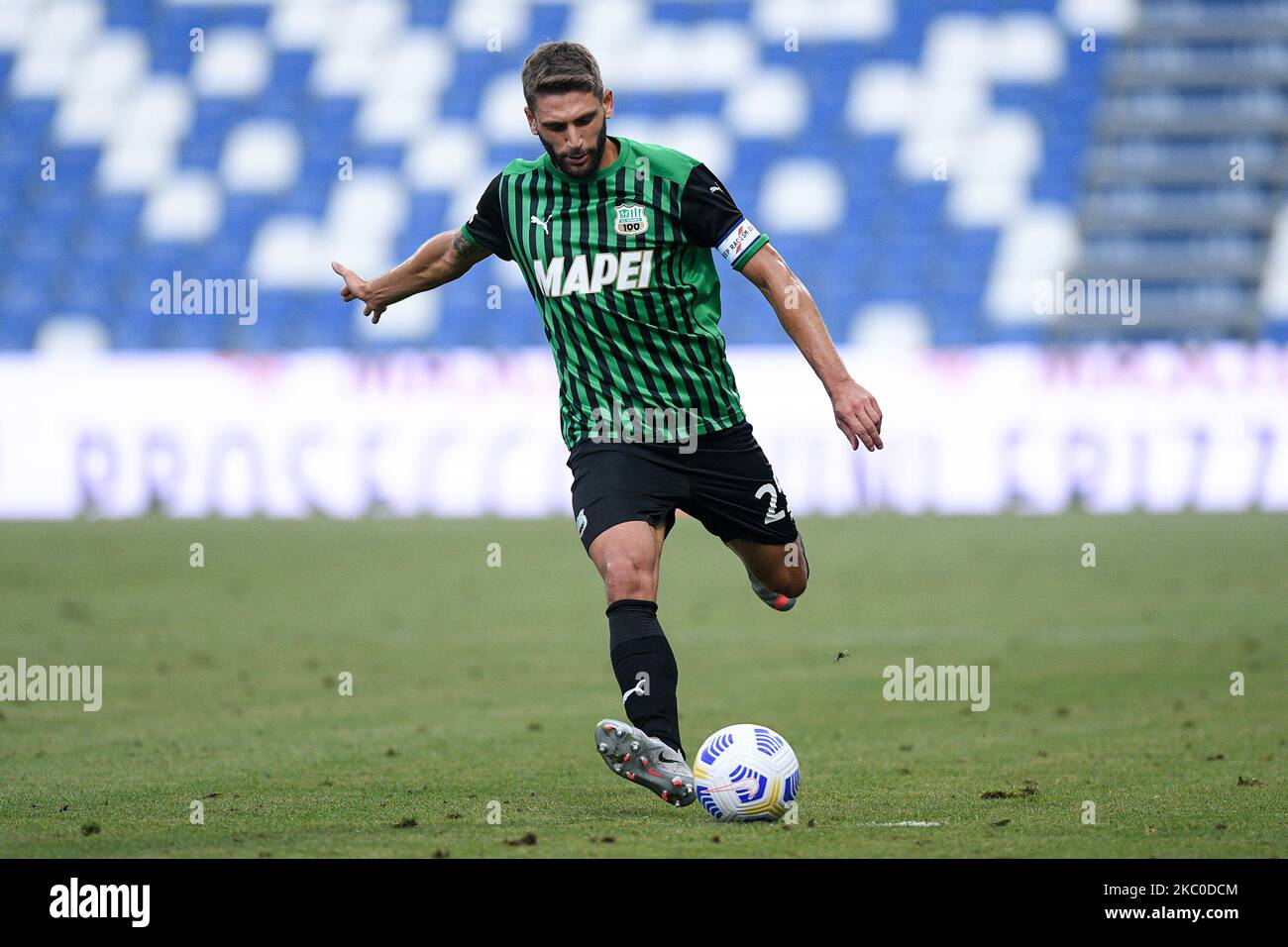 Domenico Berardi of Sasssuolo Calcio during the Serie A match between Sassuolo and Cagliari at ...