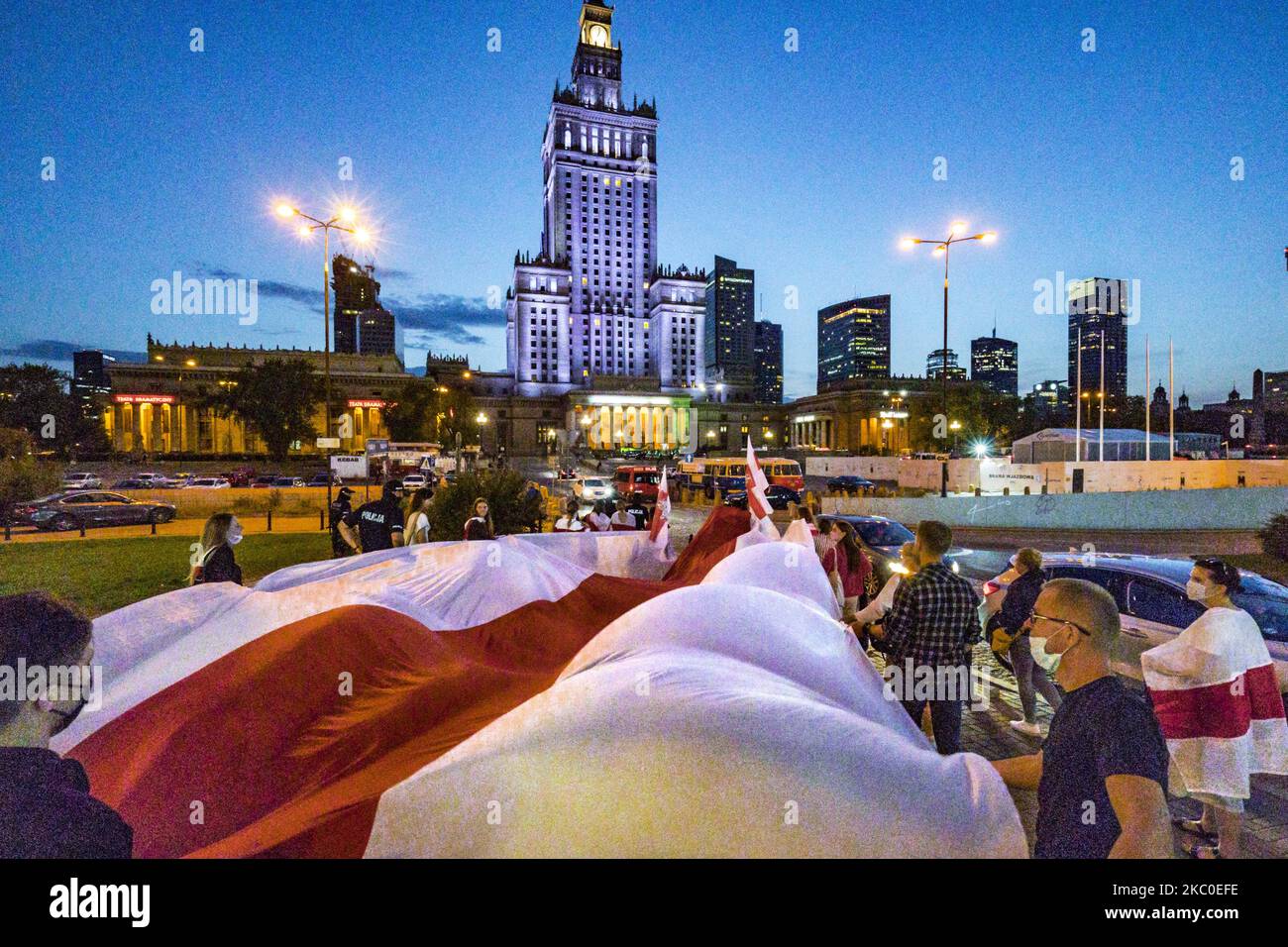 Huge old belarusian flag hi-res stock photography and images - Alamy
