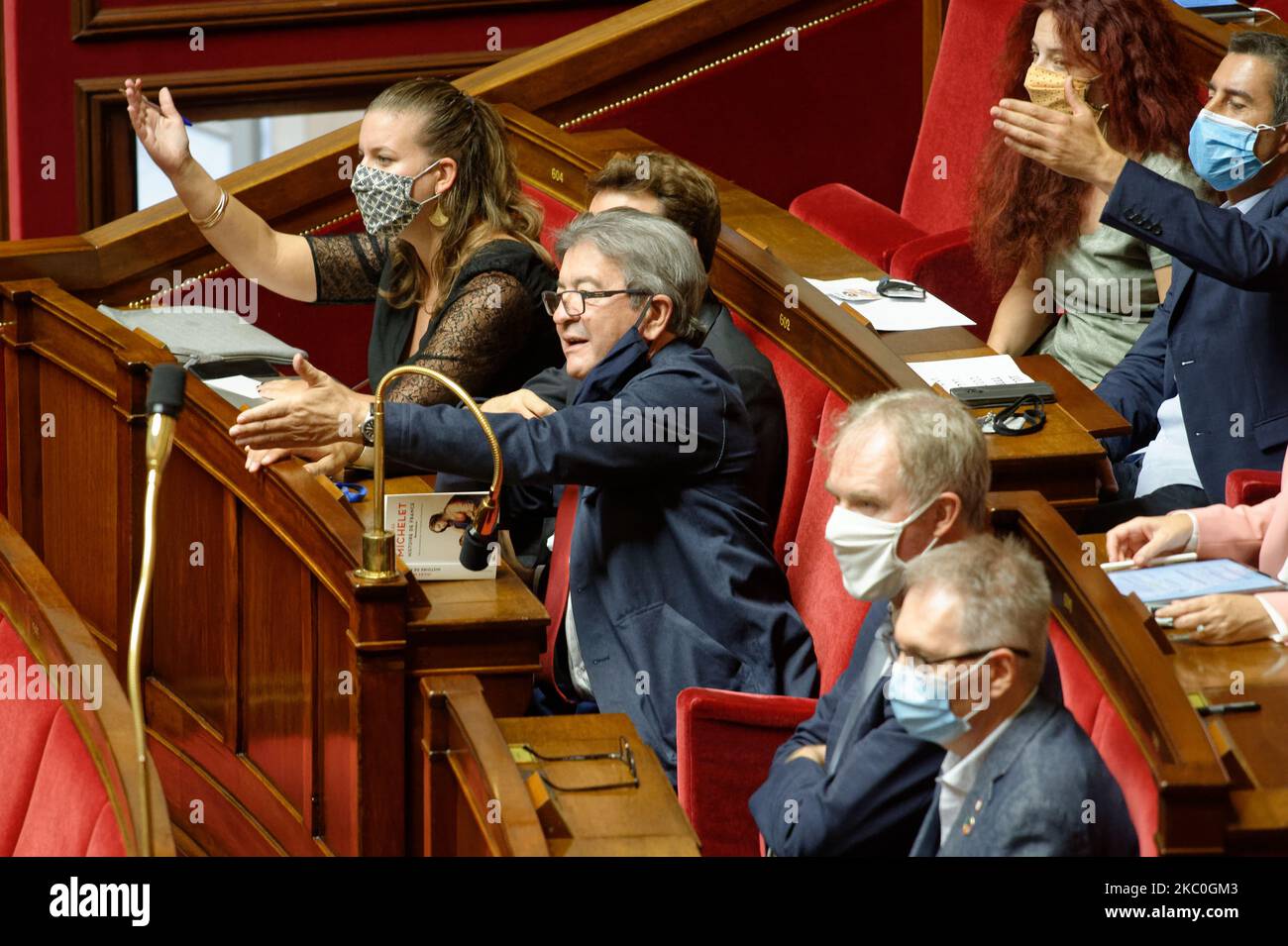 Leader jean luc melenchon hi-res stock photography and images - Alamy