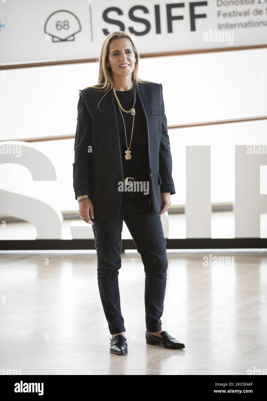 Maria Tous attends 'Oso' photocall during the 68th San Sebastian ...