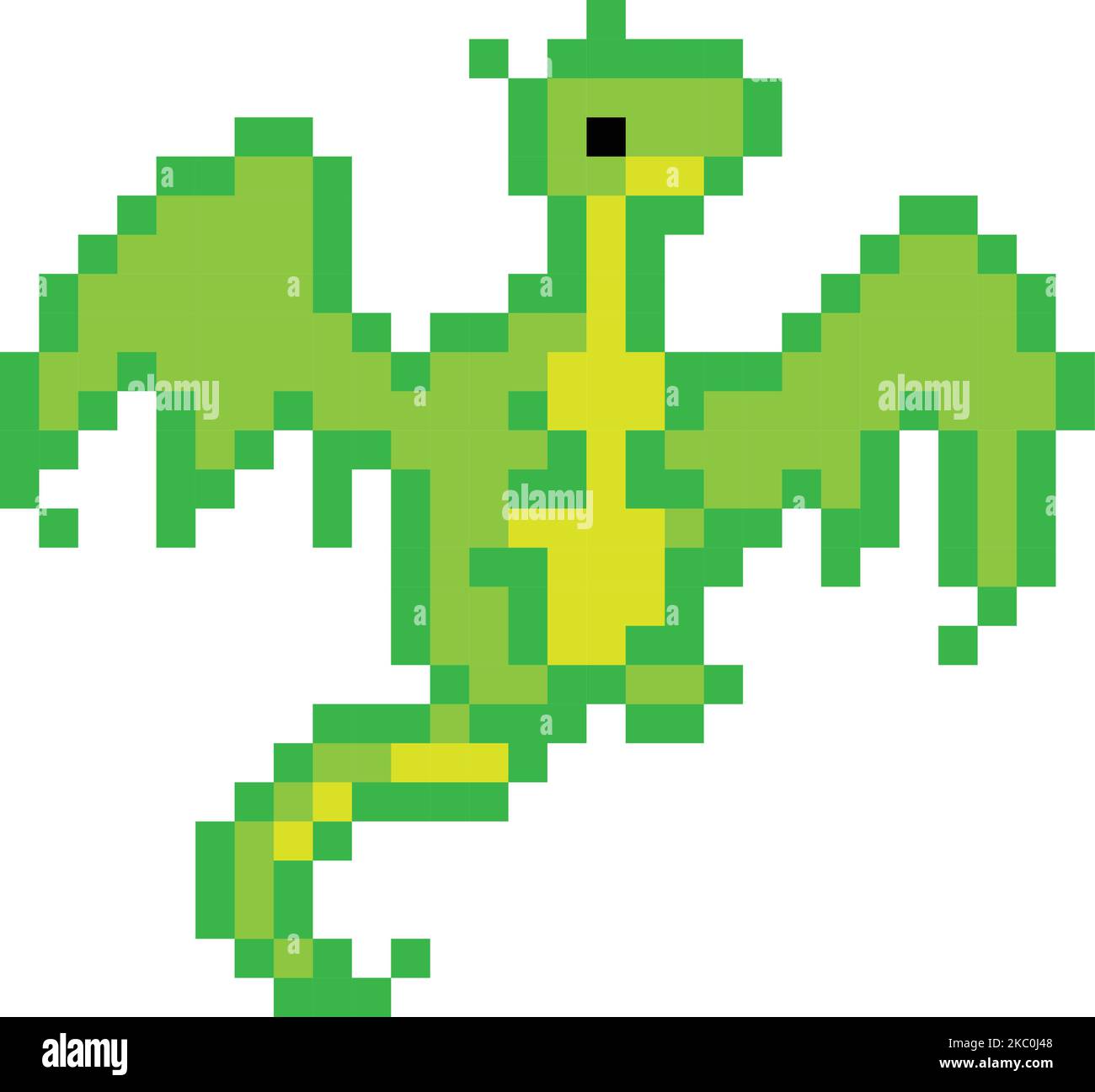 Pixel dragon hi-res stock photography and images - Alamy