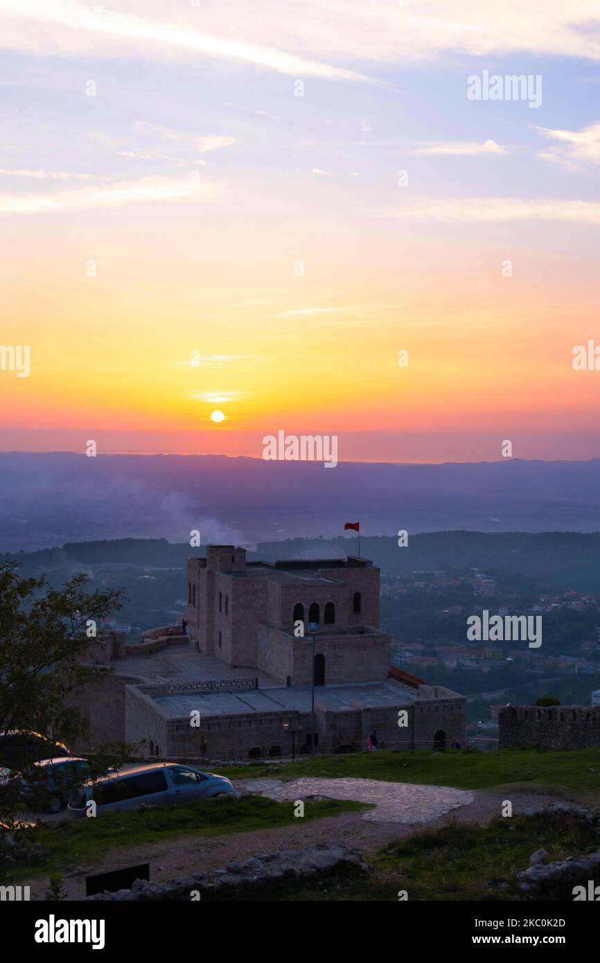 Skanderbeg museum fortress hi-res stock photography and images - Alamy