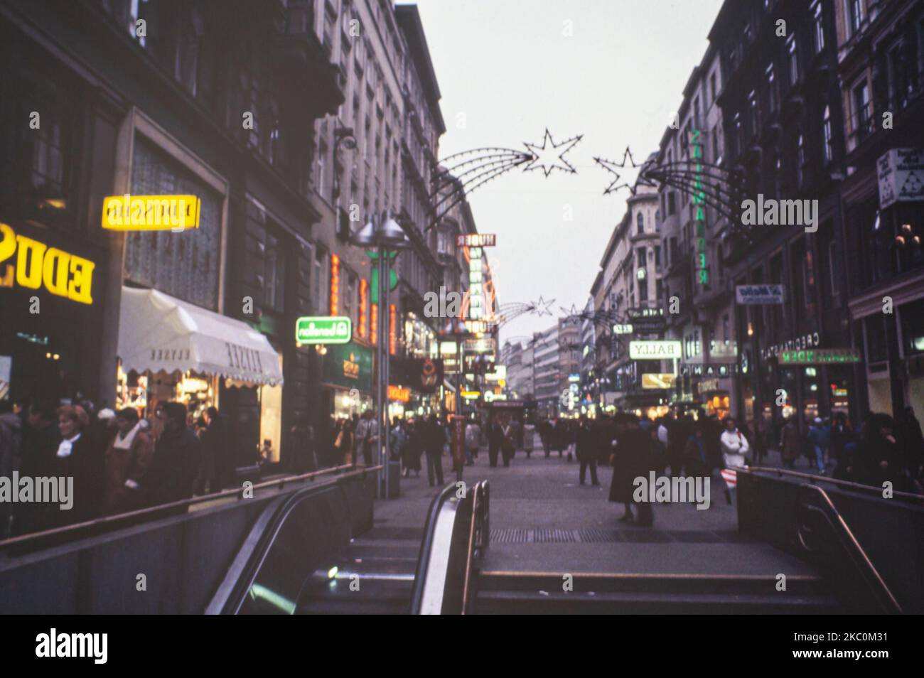 Paris, France may 1979: Paris street view in 70s Stock Photo - Alamy