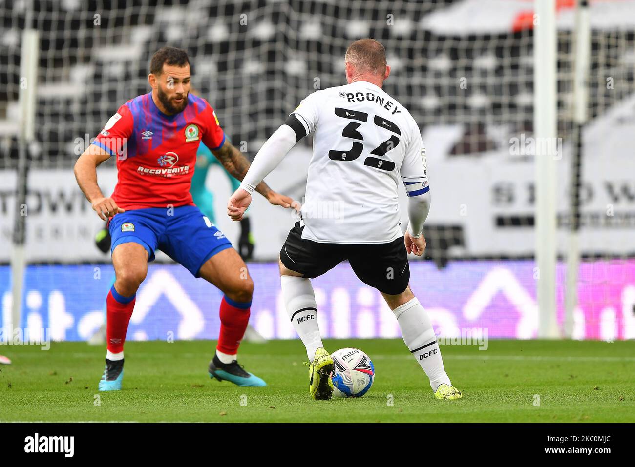 Wayne rooney of derby county lines hi-res stock photography and images ...