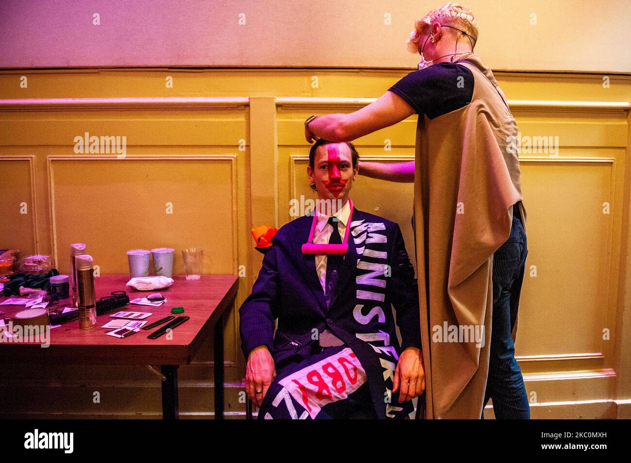 XR models are getting ready for the catwalk the launch of 'Nopulence ...