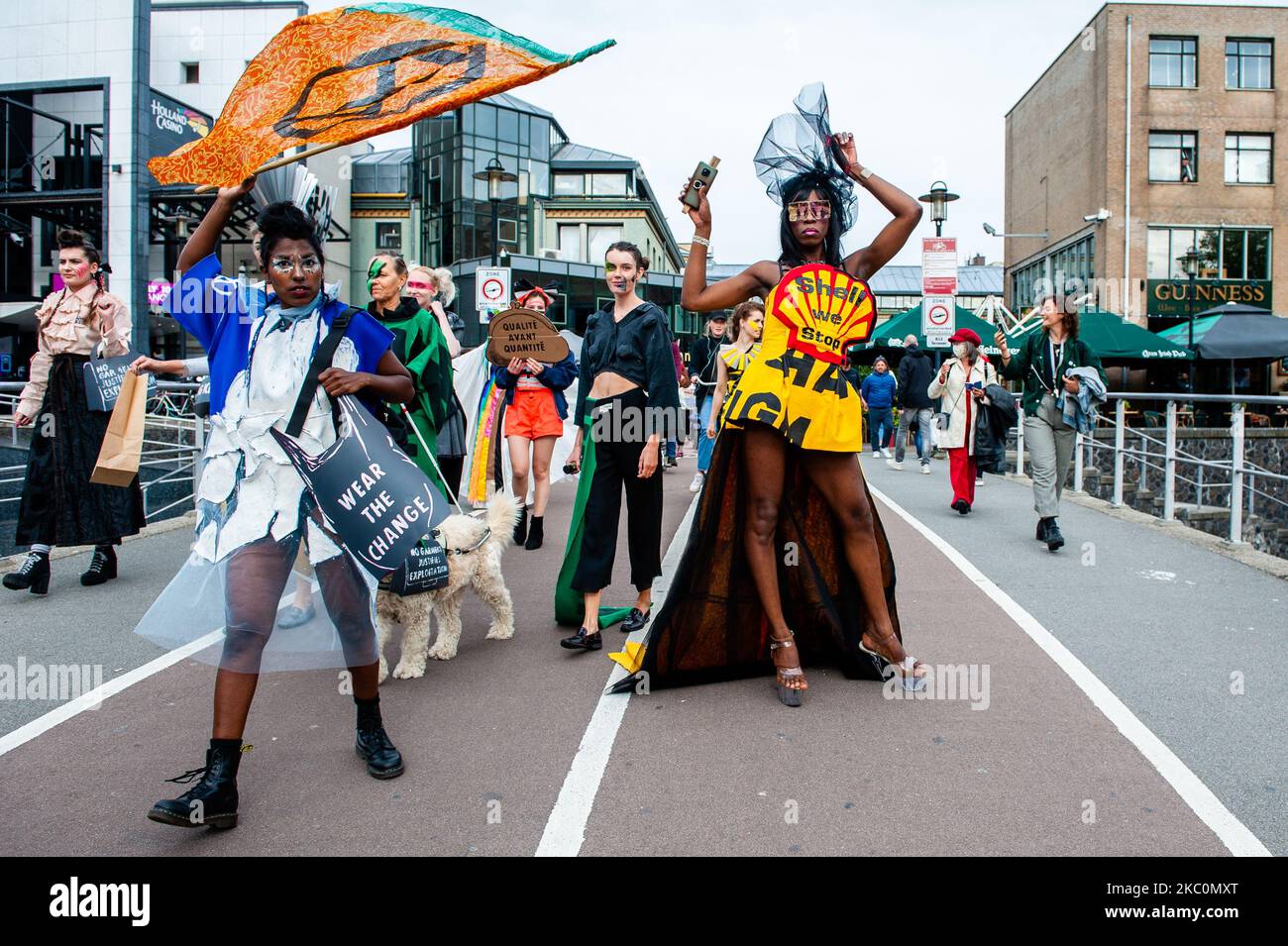 XR models are taking the streets, during the launch of 'Nopulence', the ...