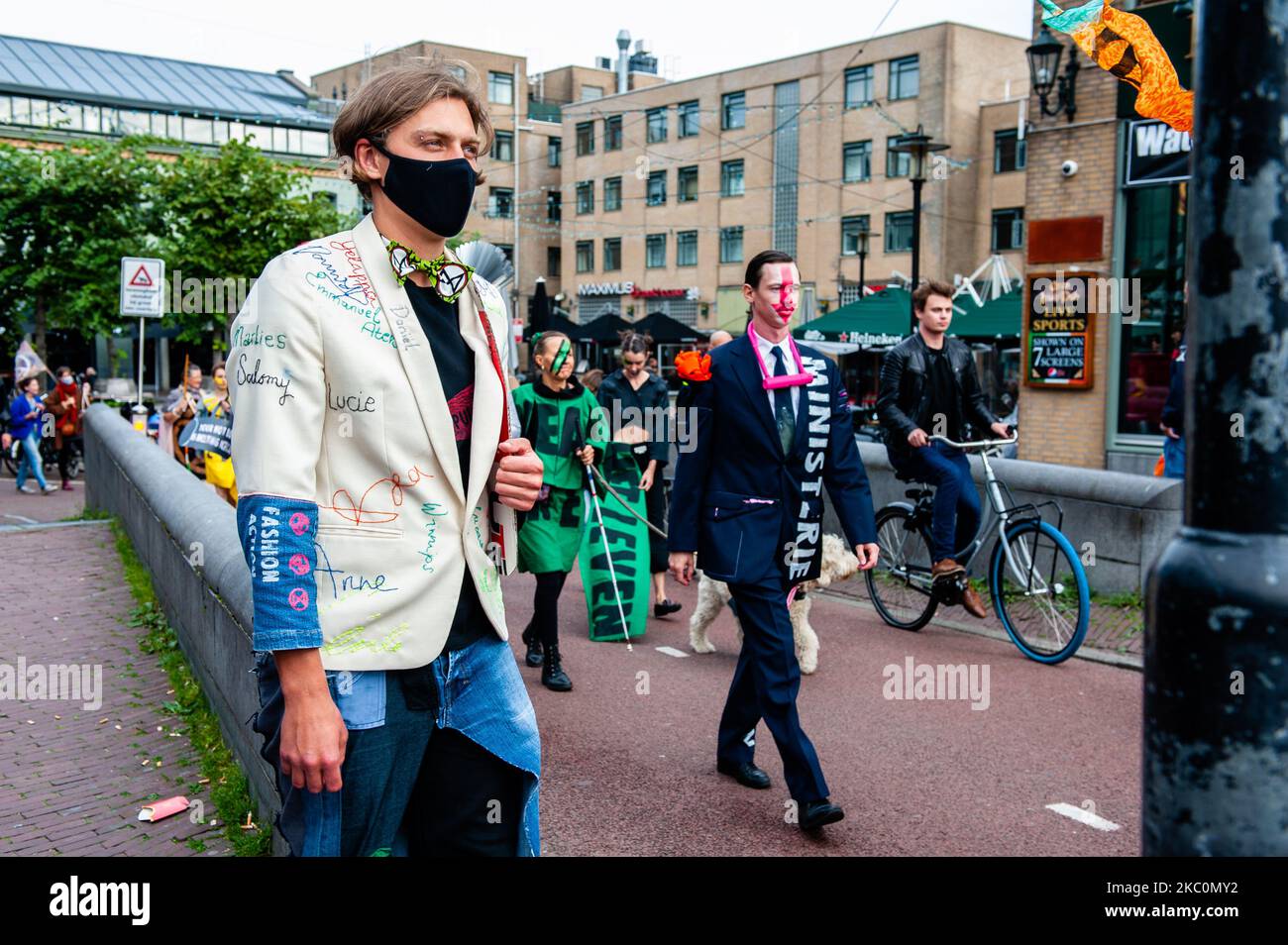 XR models are taking the streets, during the launch of 'Nopulence', the ...