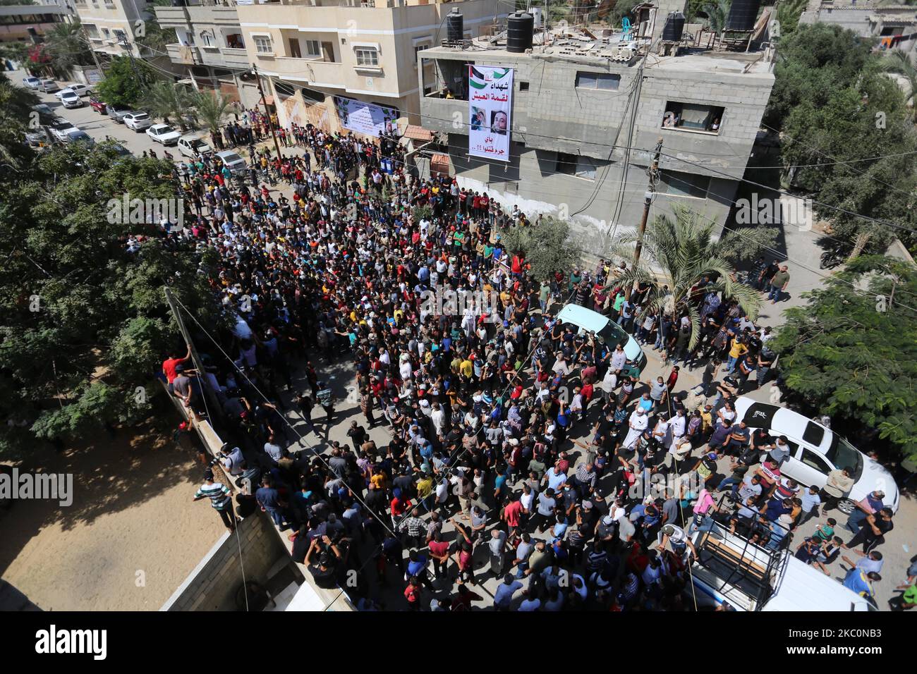 The gaza interior ministry said the shooting occurred friday as hi-res ...