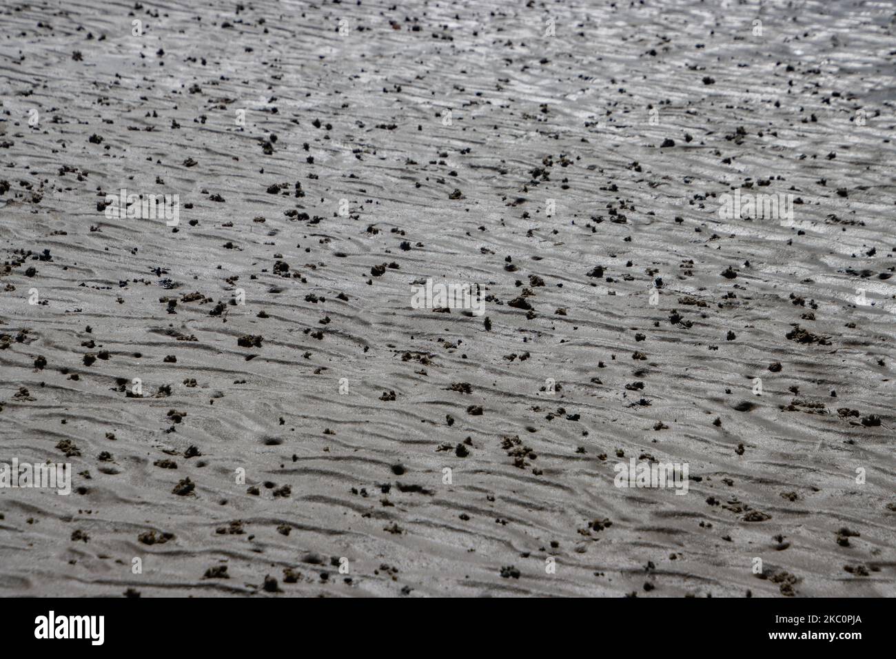 Wet abstract sand pattern for background Stock Photo - Alamy