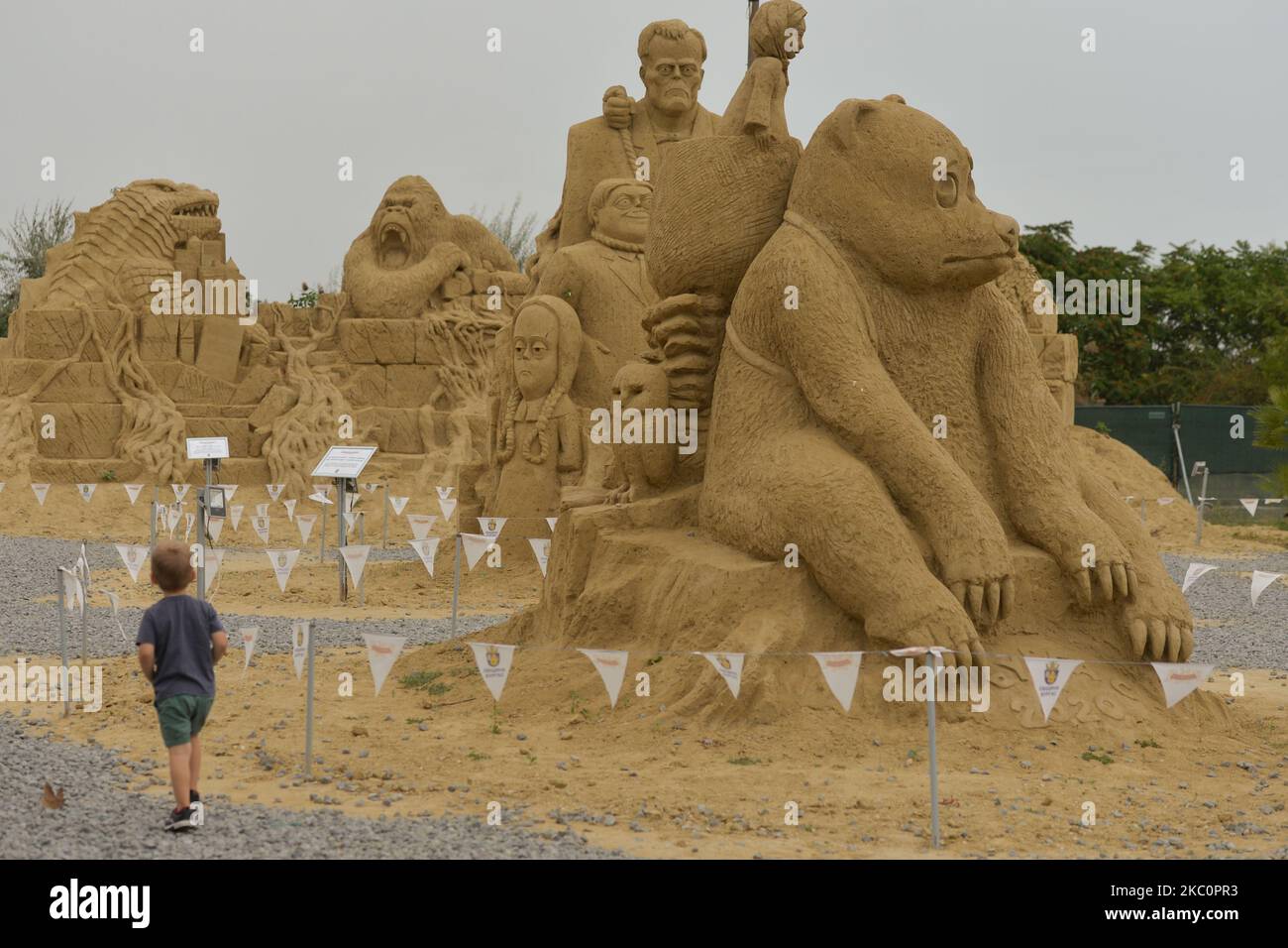 13th edition of Burgas Sand Sculptures Festival 2020 in Burgas Park ...