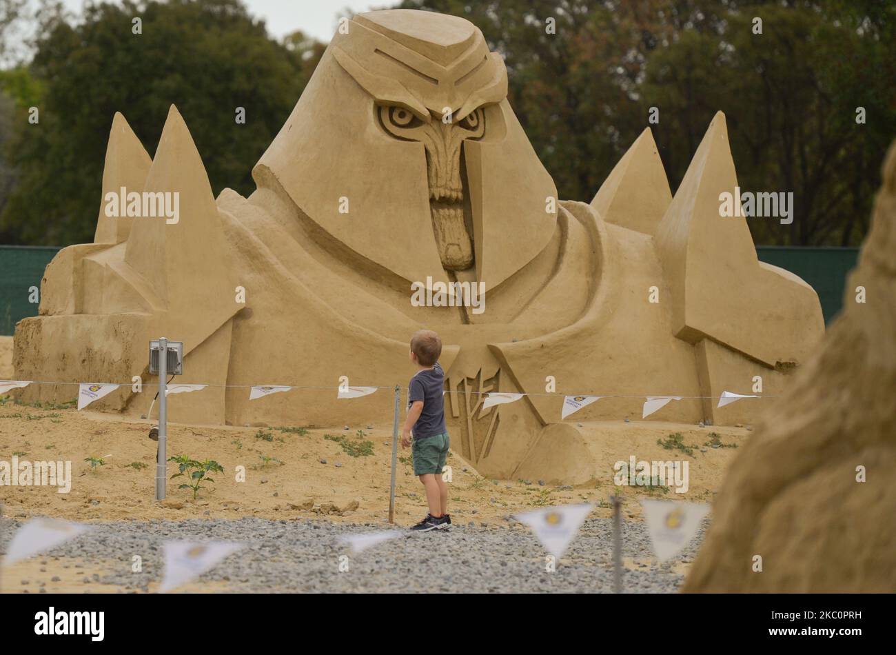 13th edition of Burgas Sand Sculptures Festival 2020 in Burgas Park ...